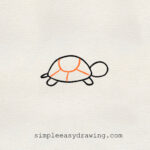How to Draw a Turtle Step by Step | Simple Easy Drawing