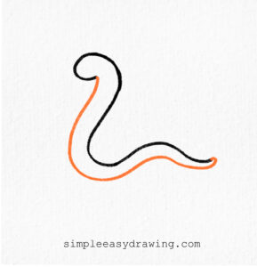 How to Draw a Snake Step by Step | Simple Easy Drawing